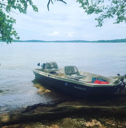 4 Stroke 4 HP Outboard Boat Motor, with Shade (US Inventory)